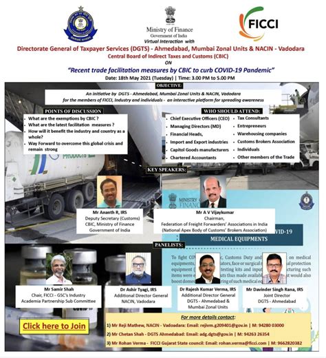 CBIC On Twitter Directorate General Of Taxpayer Services CBIC Is Organising A Webinar On