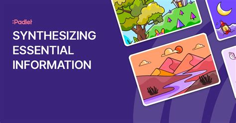 Synthesizing Essential Information