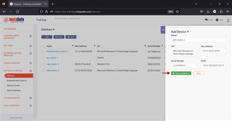 Configuring Device Binding On The Isa Web Console Using Manual Device Registration Details