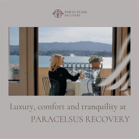 Paracelsus Recovery Swiss Luxury Rehab On Linkedin