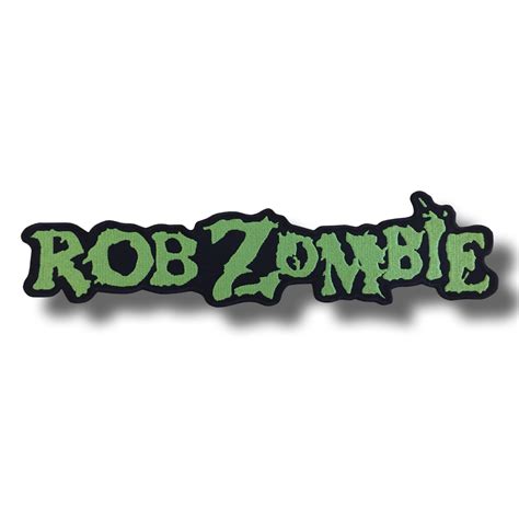 Rob Zombie Embroidered Patch 39x10 Cm Patch