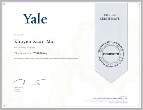Xuan Khuyen Mai On Linkedin I Am Happy To Share That I Have Completed