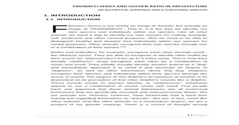 Pdf Fibonacci Series And Golden Ratio In Architecture Dokumen Tips