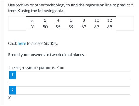 Solved Use StatKey Or Other Technology To Find The Chegg Com