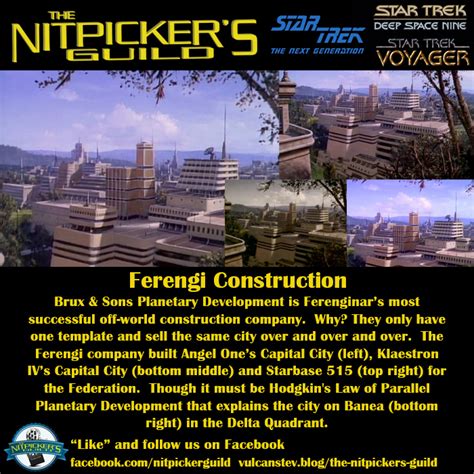Nitpicking Star Trek Ferengi Construction Vulcan Stevs Database