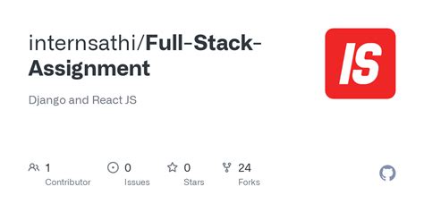 GitHub Internsathi Full Stack Assignment Django And React JS