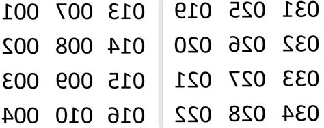 Printable Reverse Numbers Printable Word Searches