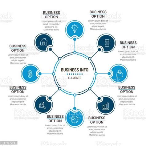 인포그래픽 디자인 벡터 및 마케팅 아이콘은 워크플로 레이아웃 다이어그램 연례 보고서 웹 디자인에 사용할 수 있습니다 개념에 대한 스톡 벡터 아트 및 기타 이미지 Istock