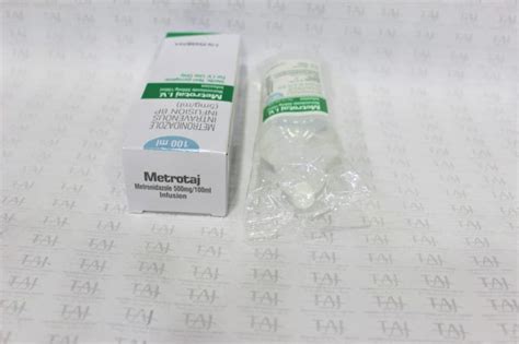 Metronidazole Intravenous Infusion Bp 5mg Ml Metrotaj