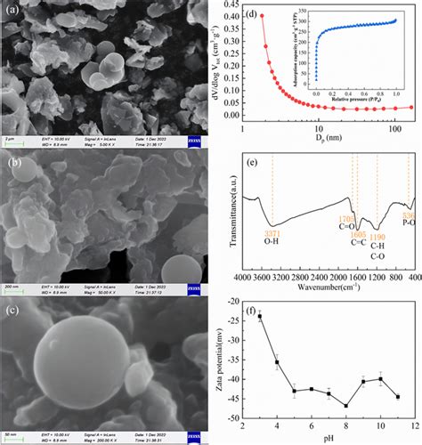 Characterization Of Hpc Sem Images A 2 µm B 200 Nm And C 50 Nm D