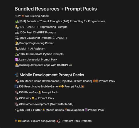 prompt engineering for programmers 👨‍💻 bundle