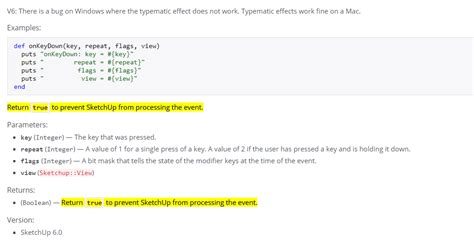 Duplicated Return Value Issue SketchUp Api Issue Tracker GitHub