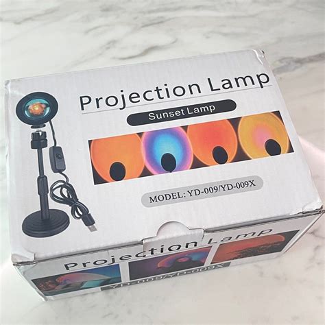 Sunset Lamp Tiktok On Carousell