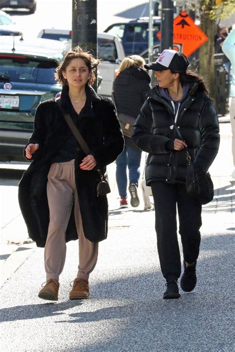 Emmanuelle Chriqui And Sofia Hamsik Out In Vancouver 04102022
