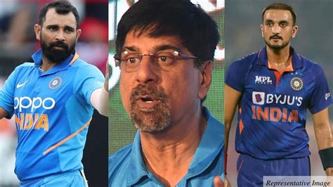 Shouldve Been Mohammad Shami Ahead Of Harshal Patel Opines Kris Srikkanth