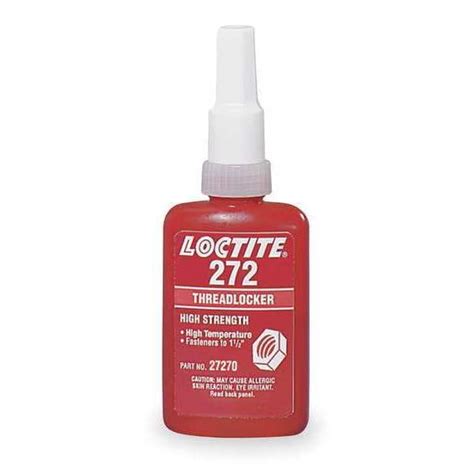 Loctite Threadlocker Loctite 272 Red High Strength Liquid 250 Ml