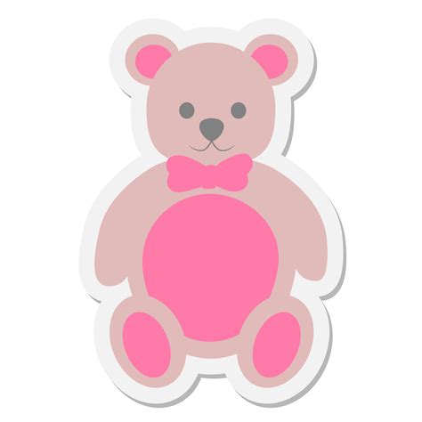 Valentine T Teddy Bear Sticker 40550881 Png