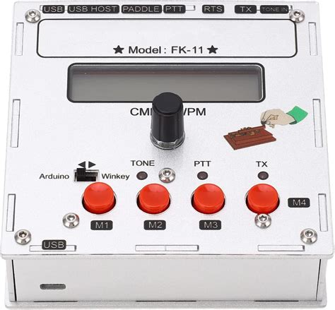 K3ng Keyer Open Source Cw Morse Code Aluminum Alloy Lcd