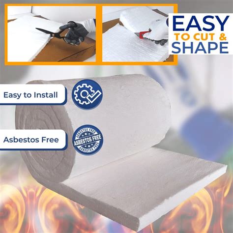 Simond Store Ceramic Fiber Board Insulation 2300f Rated 047″ X 11