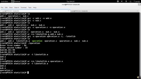 CREATING STATIC LIBRARY EmbLogic