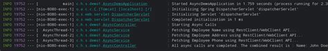 Spring Boot Async Controller With Completablefuture