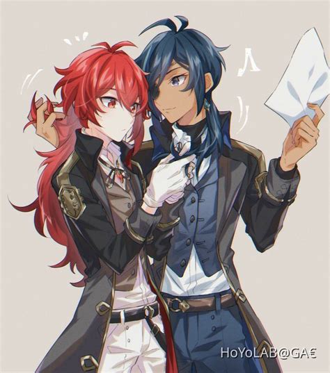 Kaeya X Diluc Ship Explained Genshin Impact Hoyolab
