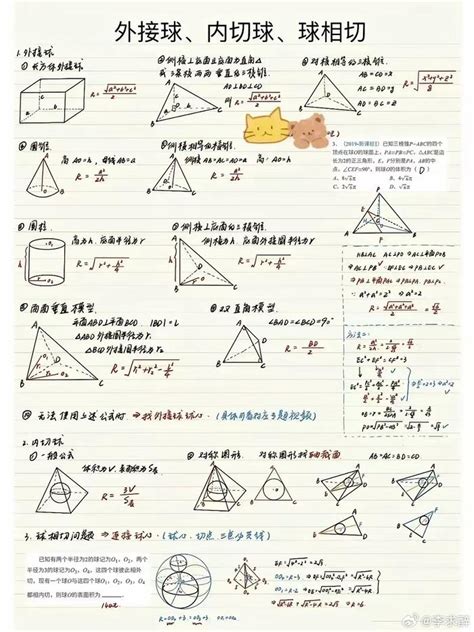 高中数学立体几何最全图形整理！画图同学解题空间关键新浪新闻