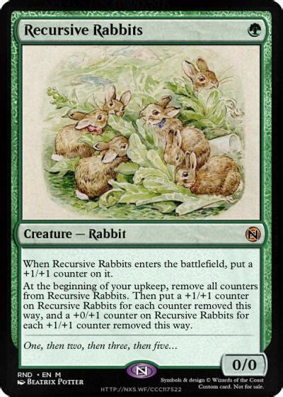 Recursive Rabbits Rcustommagic