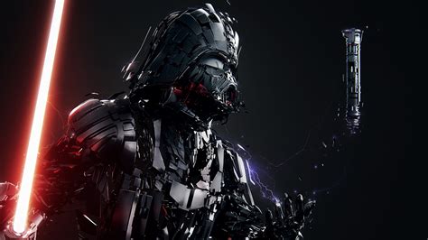 Darth Vader Lightsaber Star Wars Fondo De Pantalla 4k Id 3649