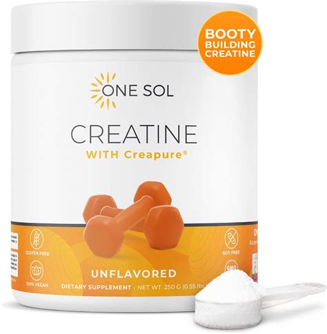 One Sol Creatine For Women Booty Gain All Natural Womens
