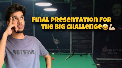 Snooker Match Ki Final Prepration Done 💪🏻 One Day Ago Before Big