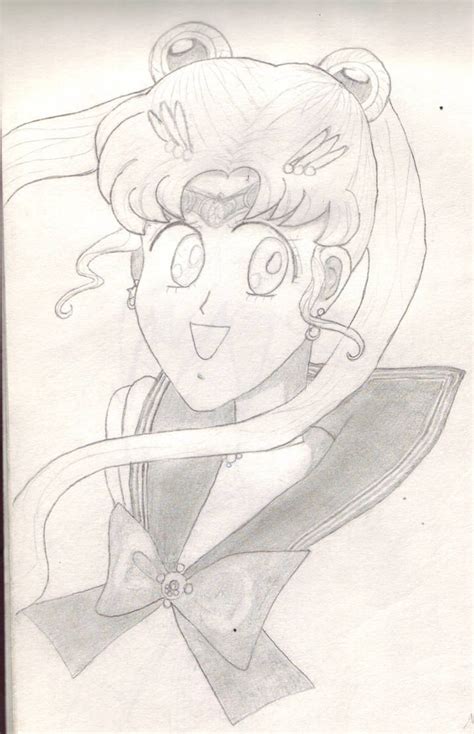 Sailor Moon Manga Style By Nekodea On Deviantart