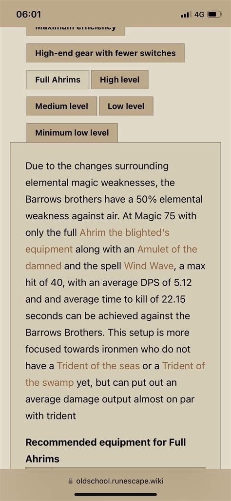 Has Anyone Tried The New Elemental Weaknesses With Ahrims Amulet Of