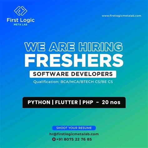 first logic meta lab pvt ltd on linkedin hiring freshers python
