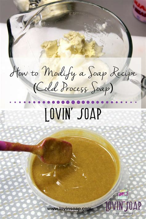 How to Modify a Soap Recipe (Cold Process Soap) – Lovin Soap Studio