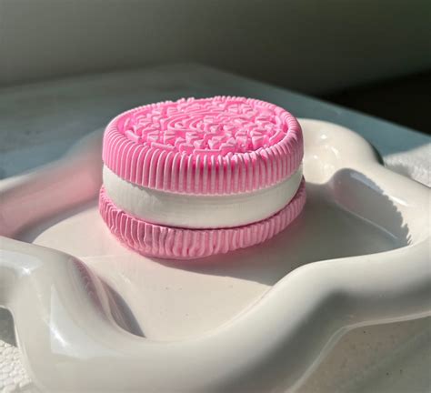 Pink Biscuit Taba Squishy Toy Moonkatt