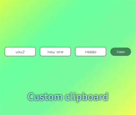 Valentina Vásquez On Linkedin ~•clipboard Personalizado•~ Javascript Frontenddeveloper