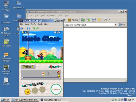 ReactOS On Twitter DeSmuME X Works On ReactOS X MSVCR Dll And MVCP Dll Are