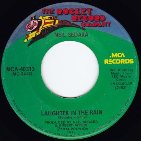 Neil Sedaka Laughter In The Rain 7″ Record Shop View