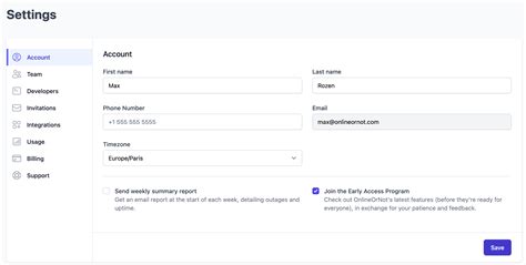 Timezone Onlineornot