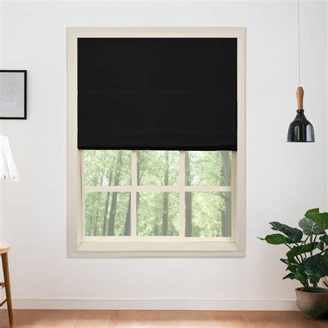 100 Belgian Flax Linen Roman Blackout Shades