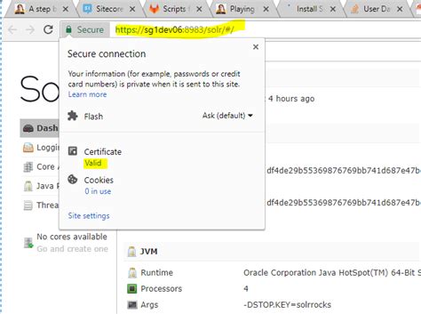 installation installing sitecore 9 in xp0 setup with solr instance on