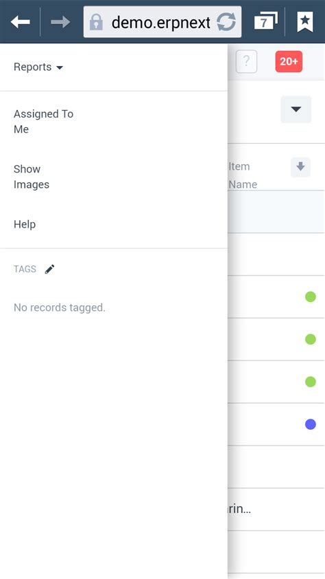 Mobile View Issue ERPNext Frappe Forum