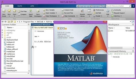 Matlab2013a电脑版下载官方2025最新版 Matlab2013a电脑版官方免费下载 华军软件园
