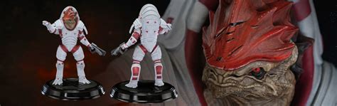 Mass Effect Urdnot Wrex Pvc Statue Phoenix Armour Variant Official