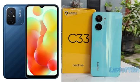 Perbandingan Xiaomi Redmi 12C Vs Realme C33 Mana Yang Lebih Menarik Di Harga Sejutaan Laptophia
