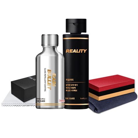 더클래스 유리발수코팅 패키지 유막제거제 유리발수코팅제 1세트 느낌대로블로그
