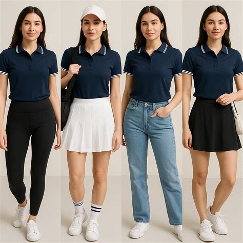 14 Outfit Ideas With A Sporty Polo For Women Style Meets Versatility