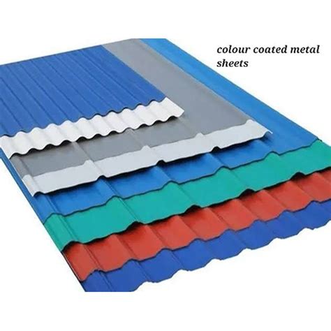 Colour Coated Roofing Sheets At 150 00 Inr In Kolkata Maruti Trading Company