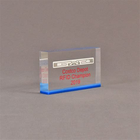 Array Rectangle Acrylic Embedment 3 X 5 Usacrylicawards